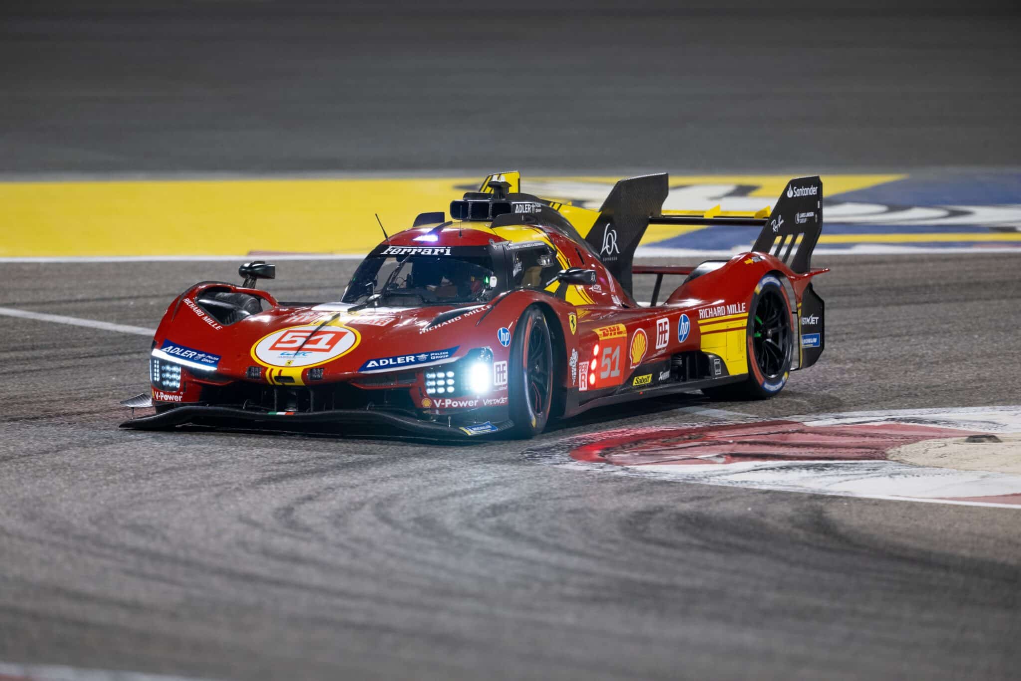 WEC 8 Ore Bahrain Hypercar 6ª ora, prima la #51 Ferrari, ritirata la #7 ...