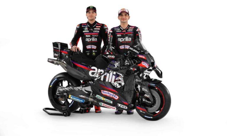 Presentazione Aprilia Racing 2026: ecco la livrea della RS-GP26